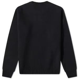 AMI Paris A Heart Crew Knit Sweatshirt