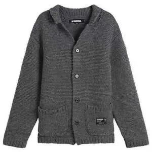 NEIGHBORHOOD Shetland Knit Jacket - Charcoal