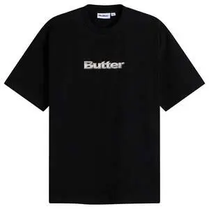 BUTTER GOODS Alloy Logo T-shirt - Black