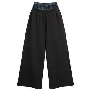 Acne Studios Felle Sweatpants With Boxers - Black/green