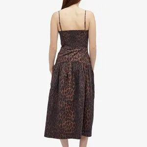 DAMSON MADDER Persephone Midi Dress | 100% Cotton | End Clothing