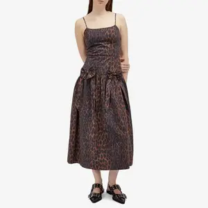 DAMSON MADDER Persephone Midi Dress | 100% Cotton | End Clothing