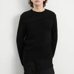 Comme Des Garçons Mix Knit Jumper | | Nylon/wool/acrylic | End Clothing