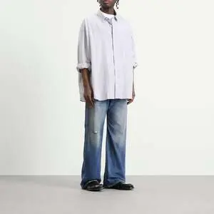 Acne Studios 2021 Blue Trafalgar Wide Leg Jeans