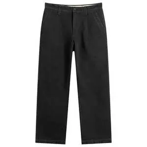 BOUND Heavy Canvas Workwear Trousers - Black