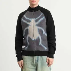 BUTTER GOODS Beetle Zip Knit Sweater