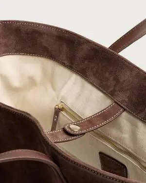 LIFFNER Sprout Suede Tote Bag