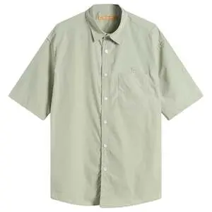 FRIZMWORKS Og Poplin Shorts Sleeve Shirt - Light Green