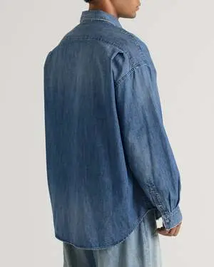 Acne Studios Setar Easy Blue Denim Shirt