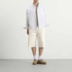 AMI Paris Light Denim Shorts