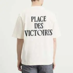 AMI Paris Boxy Fit Shorts Sleeve Adc T-shirt