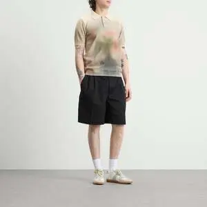 MAISON MARGIELA Knitted Cotton Polo Shirt