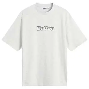 BUTTER GOODS Radiant Logo T-shirt - Ash