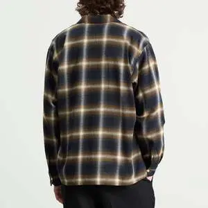SECOND / LAYER Logan Ombre Long Sleeve Check Shirt