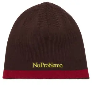 NO PROBLEMO Np Stripe Reversible Beanie