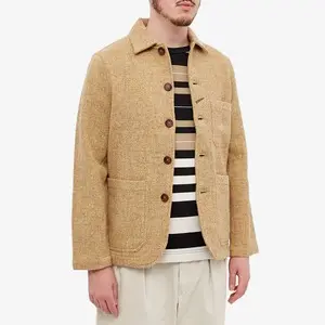 Universal Works Harris Tweed Bakers Chore Jacket