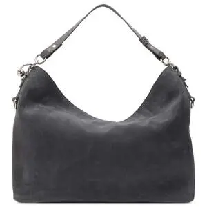 JUSTINE CLENQUET Marla Hobo Suede Bag - Grey