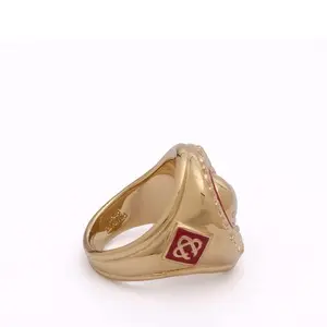 Casablanca Sports Medallion Ring