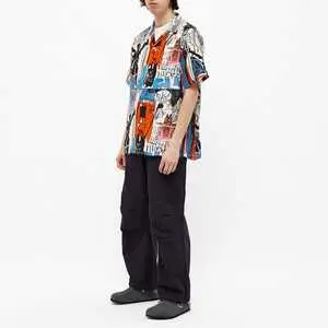 WACKO MARIA Jean-michel Basquiat Type 3 Hawaiian Shirt