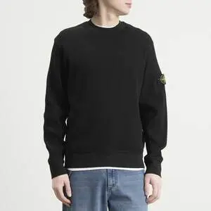 Stone Island Waffle Crew Neck Sweatshirt