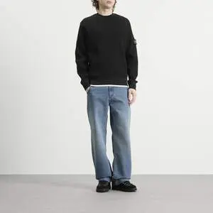 Stone Island Waffle Crew Neck Sweatshirt