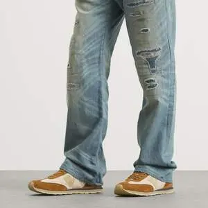 Visvim Fkt Runner Shoes - Light Brown