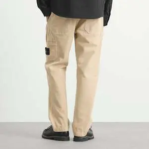 Stone Island Panama Cotton Old Effect Work Pants