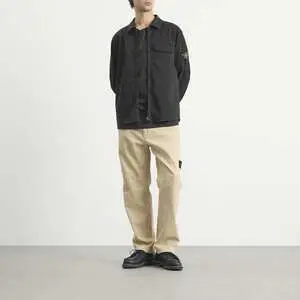 Stone Island Panama Cotton Old Effect Work Pants