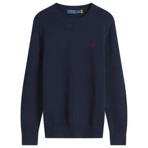 Polo Ralph Lauren Cotton Knit Jumper - Hunter Navy