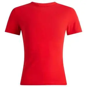 SKIMS Fits Everybody Shorts Sleeve T-shirt - Cherry