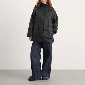 Barbour X Margaret Howell Stand Collar Parka Jacket