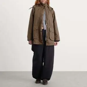 Barbour X Margaret Howell Stand Collar Parka Jacket