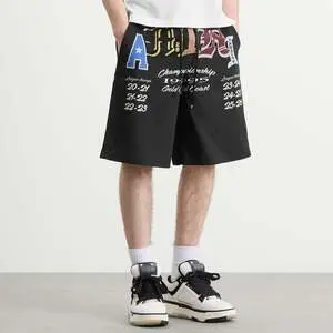 Amiri Varsity Patch Shorts