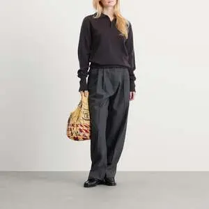 JW Anderson Mini Beaded Shopper | Cotton/canvas | End Clothing