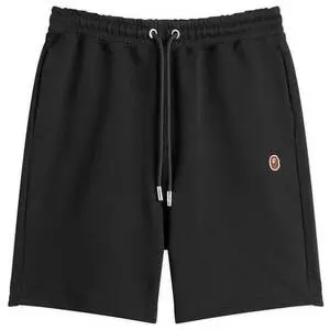 A BATHING APE One Point Sweat Shorts - Black
