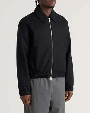 AMI Paris Cotton Adc Padded Zipped Jacket