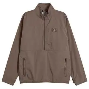 THISISNEVERTHAT Piping Easy Pullover Jacket - Charcoal