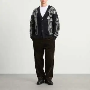 Aries Oversized Chenille Column Knit Cardigan