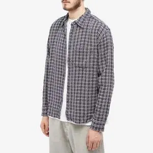 CORRIDOR Reverse Tweed Snow Check Shirt