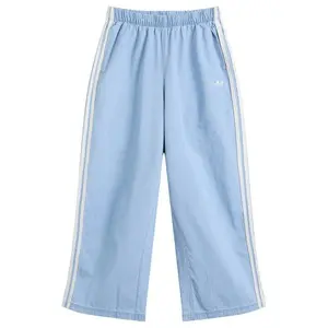 Adidas Denim Wide Leg Pants - Light Denim