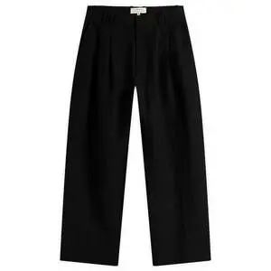 Studio Nicholson Line Double Pleat Pant - Black