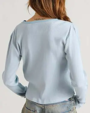 MAISON MARGIELA Foiled Longsleeve Top