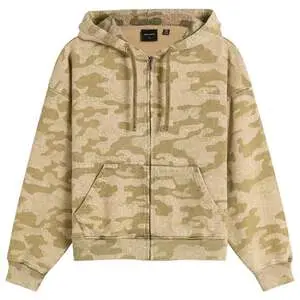 DAILY PAPER Boxy Zip Hoodie - Camo