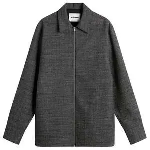 JIL SANDER Zip Outershirt - Crow