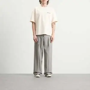ABOUT:BLANK Herringbone Tailored Wide Leg Trouser