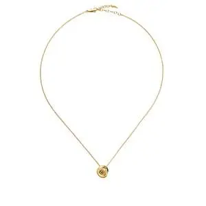 MISSOMA X Lucy Williams Pave Knot Pendant Necklace - Gold