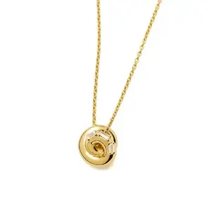 MISSOMA X Lucy Williams Pave Knot Pendant Necklace