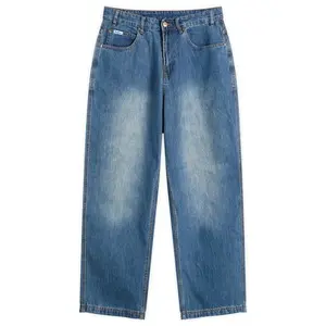 BUTTER GOODS X Peanuts Spike Denim Jeans - Distressed Indigo