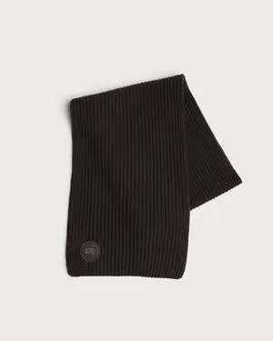 Canada Goose Cashmere Blend Rib Scarf