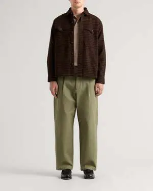 Barbour Heritage + Hatfield Os Houndstooth Overshirt